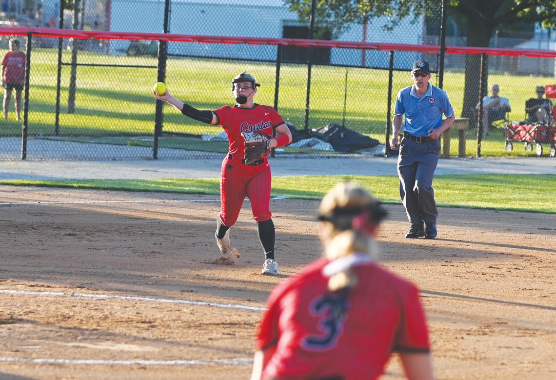 Monarchs ride game-one high to softball sweep